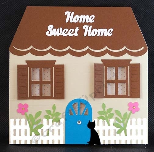 New Home House Card - CUP1101500_40382 | Craftsuprint