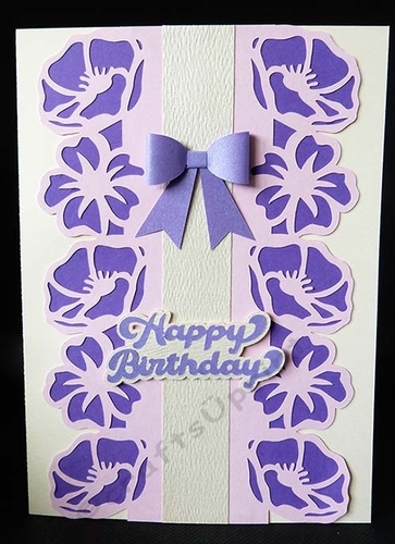 Flower Edge Overlay Card - CUP1102334_40382 | Craftsuprint