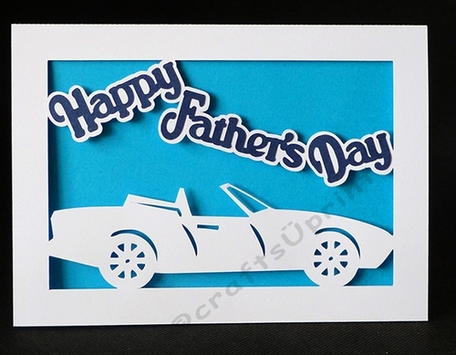 Fathers Day Car Card - CUP1159926_40382 | Craftsuprint