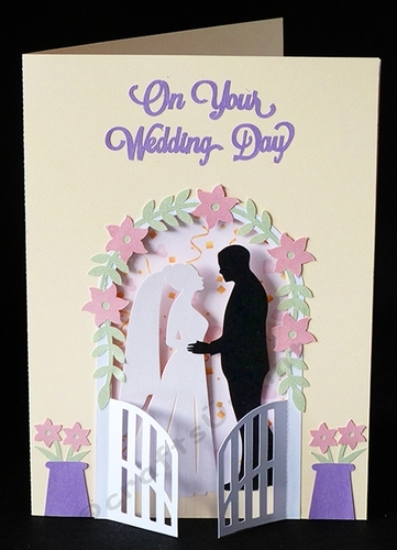 Wedding Gate Card - CUP1161296_40382 | Craftsuprint
