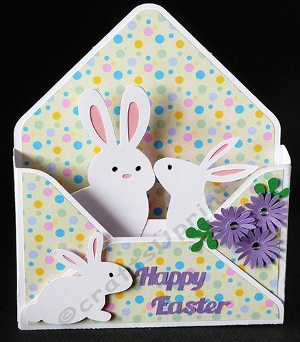 Easter Envelope Box Card - CUP1204077_40382 | Craftsuprint