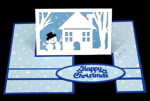 Christmas Pop Up Twist Card - CUP1239063_40382 | Craftsuprint