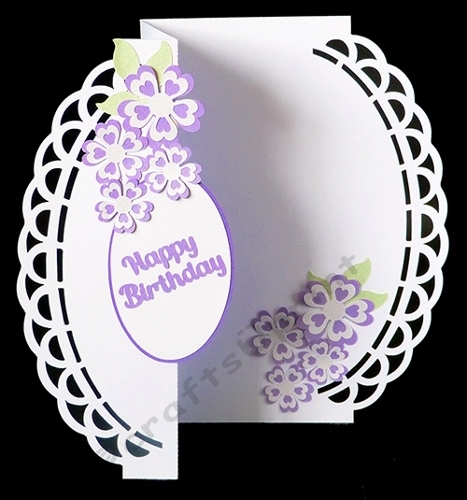 Scalloped Edge Foldback Card - CUP1362043_40382 | Craftsuprint