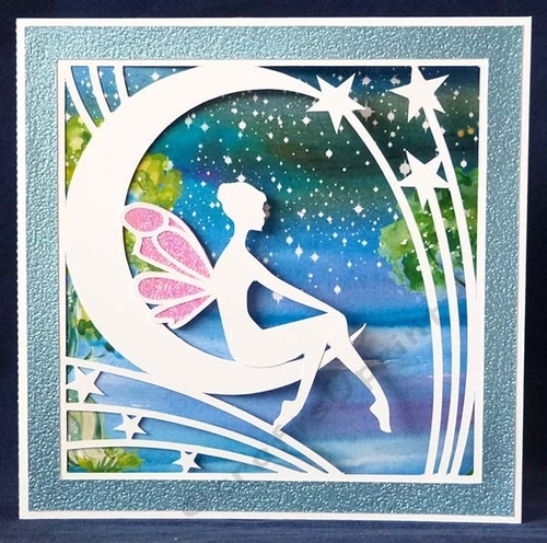 Fairy Moon Card - CUP854402_40382 | Craftsuprint