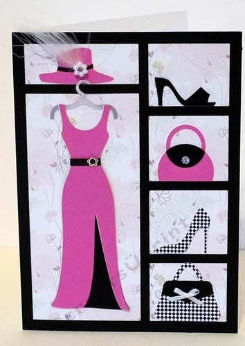 Fashion Wardrobe Card - CUP904619_40382 | Craftsuprint
