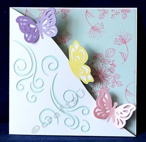 Over The Edge Butterfly Card - CUP963834_40382 | Craftsuprint