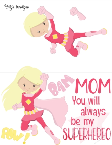 Mom you are my superhero - CUP967976_92323 | Craftsuprint