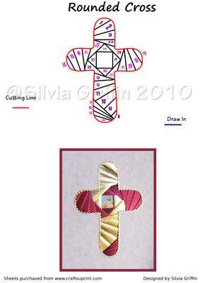 Round Cross - CUP101361_262 | Craftsuprint