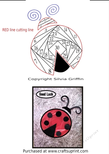 Lady Bug- Good Luck IF - CUP1039931_262 | Craftsuprint