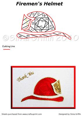 Fireman's Helmet - CUP117384_262 | Craftsuprint