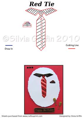 Red Tie - CUP137999_262 | Craftsuprint
