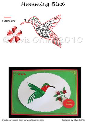 Humming Bird - CUP182010_262 | Craftsuprint