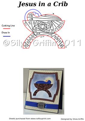 Jesus in a Crib - CUP21698_262 | Craftsuprint