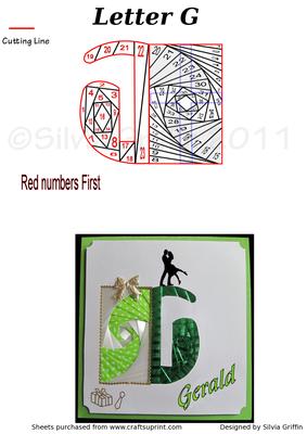 Letter g - CUP320214_262 | Craftsuprint