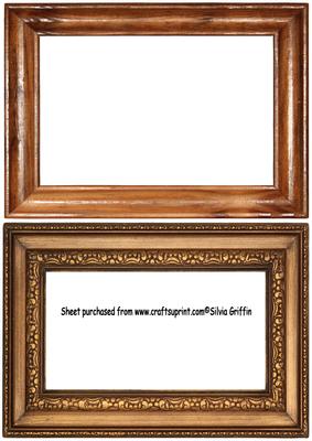 Two Wooden Frames for an Overlay - CUP327076_262 | Craftsuprint