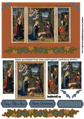 Nativity in Wooden Panel Qs - CUP360599_262 | Craftsuprint