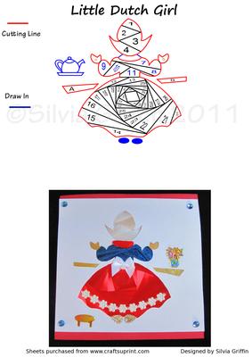 Little Dutch Girl - CUP361225_262 | Craftsuprint