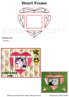 Heart Frame - CUP378585_262 | Craftsuprint