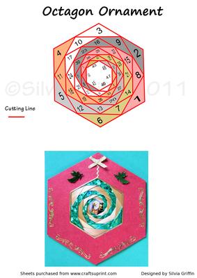 Octagon Ornament - CUP380245_262 | Craftsuprint