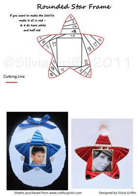 Rounded Star Frame - CUP380564_262 | Craftsuprint