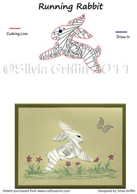 Running Rabbit - CUP55581_262 | Craftsuprint