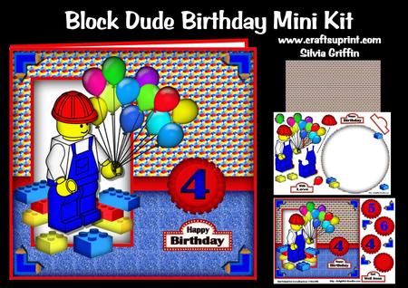 Building Block Dude Mk - CUP630916_262 | Craftsuprint