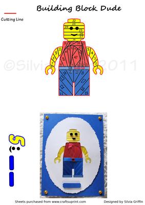 Building Block Dude If - CUP645521_262 | Craftsuprint