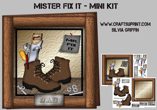 Mister Fix It Mini kit - CUP780745_262 | Craftsuprint