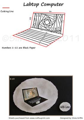 Laptop Computer - CUP86596_262 | Craftsuprint