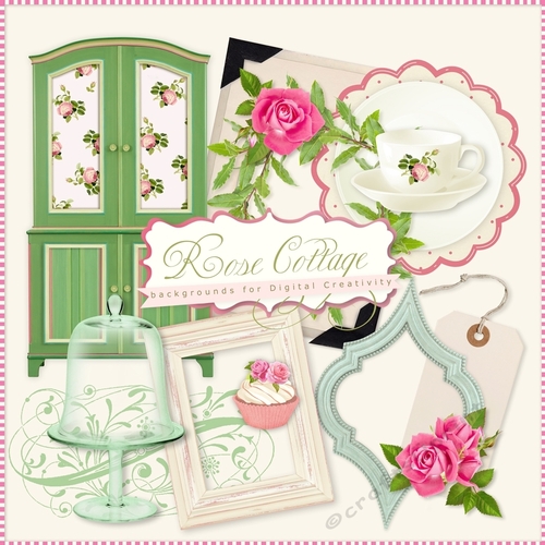 Rose Cottage - CUP806716_79379 | Craftsuprint