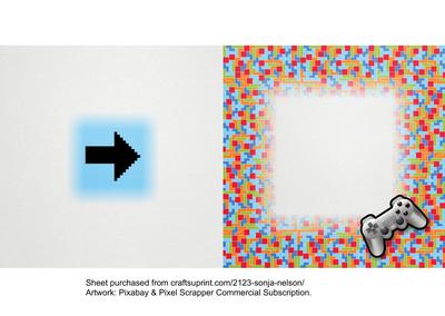 Video Game Insert - CUP672222_2123 | Craftsuprint