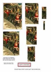 Christmas Ribbons - CUP13127_29 | Craftsuprint