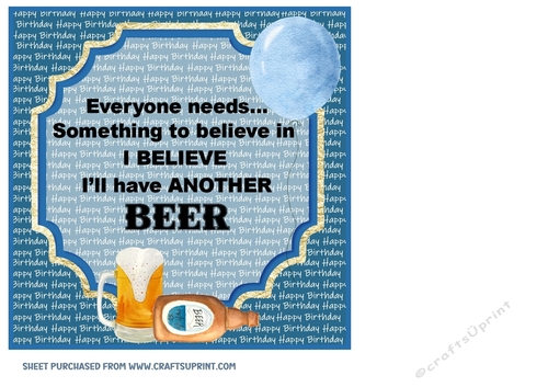 Birthday beer insert 6 - CUP1171703_659 | Craftsuprint