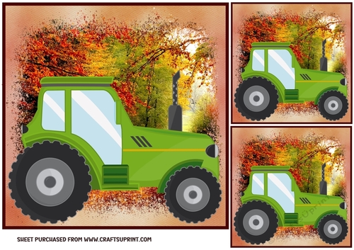 3 Tractor card front/toppers 4 - CUP1178584_659 | Craftsuprint