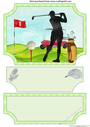 Golf easel topper and layered stopper(no base) 1 - CUP1204598_659 ...