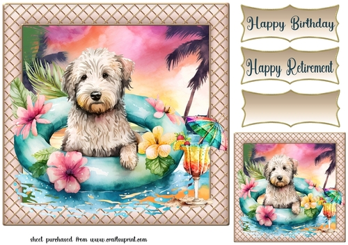 All set for the beach card front 4 - CUP1212266_659 | Craftsuprint