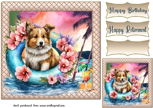 All set for the beach card front 17 - CUP1212540_659 | Craftsuprint