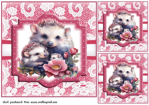 3 Mother and baby card fronts/toppers 1 - CUP1214093_659 | Craftsuprint