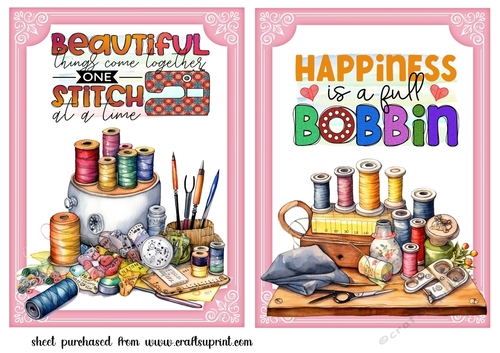 2 Sewing themed card fronts 3 - CUP1214744_659 | Craftsuprint