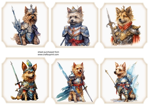 6 Fairy tale dog toppers 1 - CUP1218120_659 | Craftsuprint