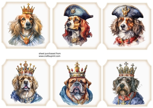 6 Fairy tale dog toppers 3 - CUP1218122_659 | Craftsuprint