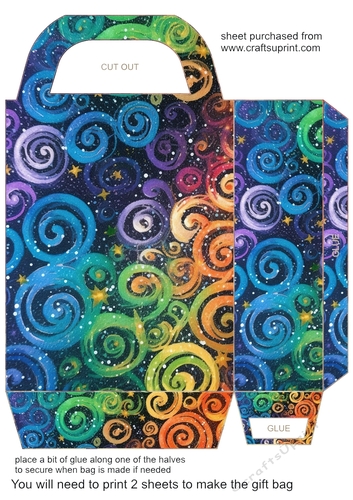 All about the rainbow gift bag 3 - CUP1226389_659 | Craftsuprint