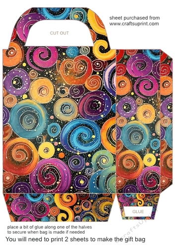 All about the rainbow gift bag 12 - CUP1226398_659 | Craftsuprint