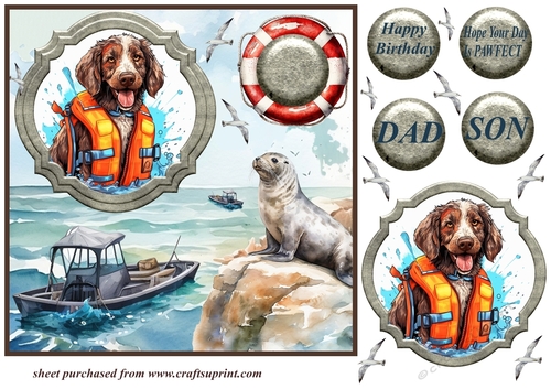 Pup rescue card front 7 - CUP1252045_659 | Craftsuprint