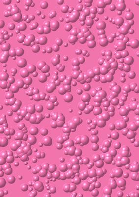 Pink Bubbles Backing Sheet - CUP253927_659 | Craftsuprint