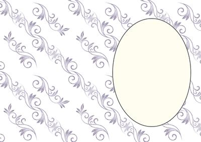 Lilac Scroll Insert - CUP385654_659 | Craftsuprint