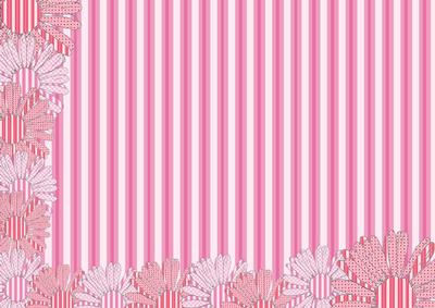 Pink Daisy Backing Sheet 1 - CUP390262_659 | Craftsuprint