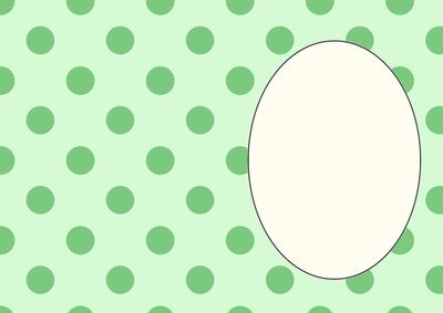 Green Spotty Insert 2 - CUP400025_659 | Craftsuprint