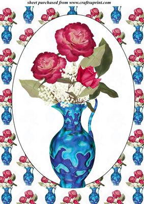 Flower Vase Topper 15 - CUP437523_659 | Craftsuprint