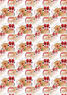Santa Backing Sheet 2 - CUP579030_659 | Craftsuprint